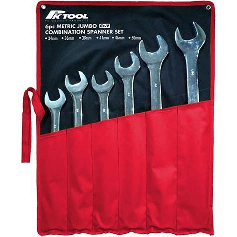 6pc Jumbo Spanner Set Metric Pt10181 Robsons Tool King Store