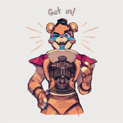 Freddy Fazbear And Glamrock Freddy Five Nights At Freddy S And More Drawn By Creg Kiibbl