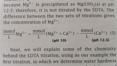 Solved Why Must You Use Molar Concentration Units Mmol L