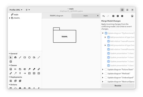 Resolve Merge Conflicts Gaphor Documentation