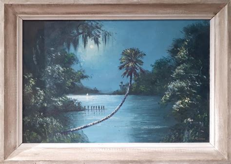 Sold At Auction Roy Mcclendon Roy Mcclendon Florida Highwaymen Oil On Upson