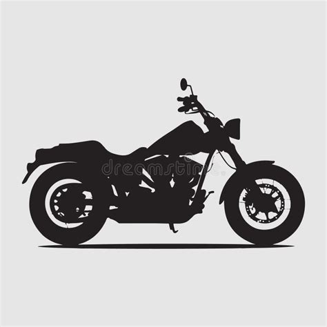Motorcycle Vector Art Stock Vector Illustration Of Wheel 342891518