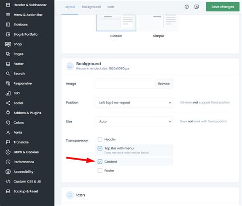 Content Background Color — Betheme Support Forum