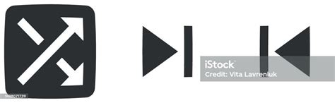 Ensemble De 3 Icônes Audio Et Vidéo Collection Dicônes De Ligne