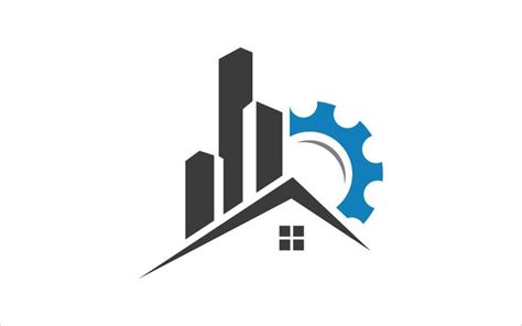 Building Construction Engineer Vector Template Construction Logo