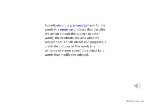 Differentiate Between Verb Noun Subj English ESL Powerpoints