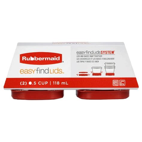 Rubbermaid Easy Find Lids Food Storage Containers And Lids Pk Of
