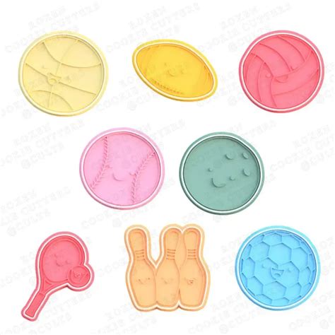 home decorations and ornaments stl download sport cookie cutter set of