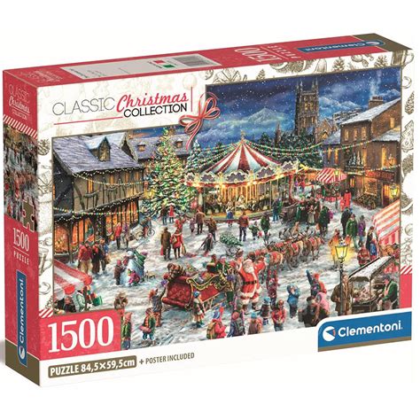 Clementoni Christmas Fair Puzzle 1500pcs Puzzles Canada