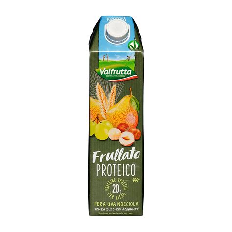 VALFRUTTA Frullato Proteico Con Pera Uva E Nocciola ALDI