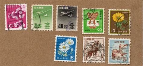 Selos Raros Japão 1955 A 1966 Cod 68492 MercadoLivre