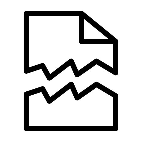 Corrupted File Icon Corrupted Data 45364632 Vector Art At Vecteezy