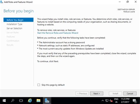 Windows Server 2016 Dns Server Install Server World
