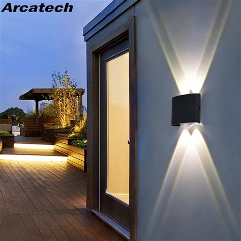 4w 6w Led Wall Light Outdoor Waterproof Modern Nordic Style Indoor Wall