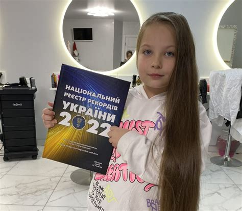 Киевлянка установила рекорд Украины по длине волос: сколько сантиметров ...