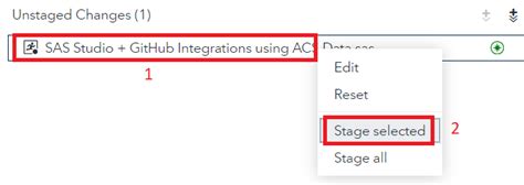 Github Sas Studio Integration In Sas Viya For Learners 4 Vfl4 Sas