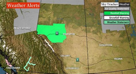 Heavy Rainfall In North And Central Alberta Brings Much Needed Moisture