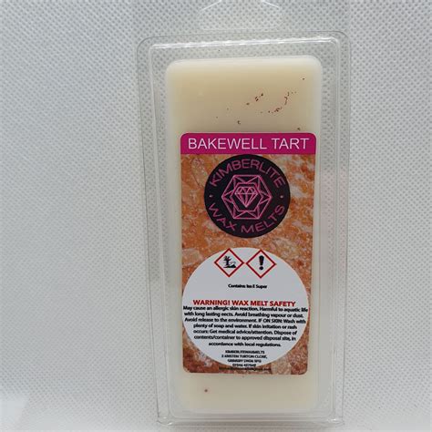 Snap Bars Wax Melts Bakewell Tart Wax Melt Snap Bar