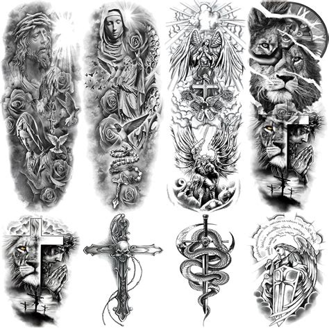 Sketch Religious Tattoo Designs Drawings
