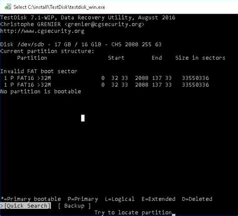 Recovering Files From A Raw Partition Using Testdisk Windows Os Hub