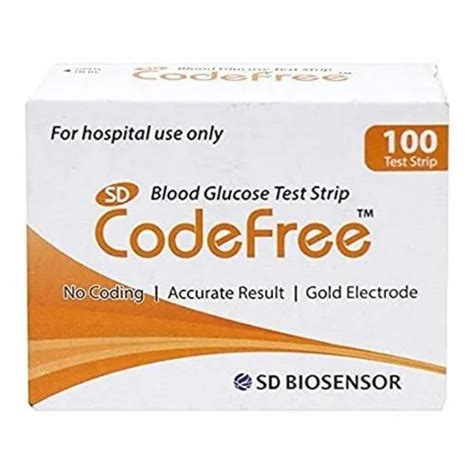 SD Codefree Blood Sugar Test Strip At Rs Sugar Test Strip In Surat ID