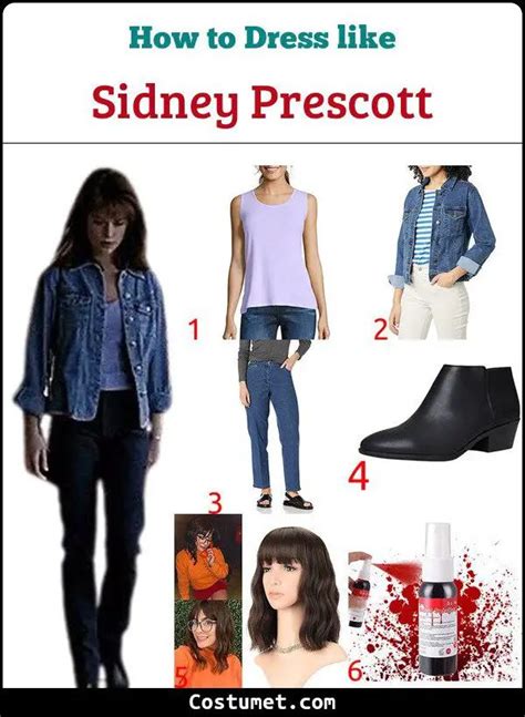 Sidney Prescott Costume From Scream For Cosplay And Halloween 2023