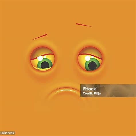 Sad Emoticon Emoji向量圖形及更多不高興的圖片 不高興的 人 卡通 Istock