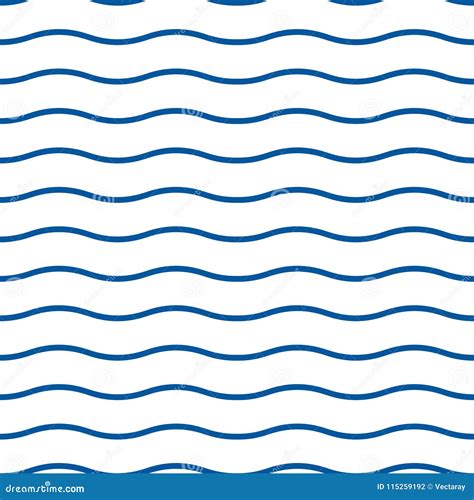 Seamless Abstract Vector Wave Pattern Texture Background Stock Illustration Illustration Of