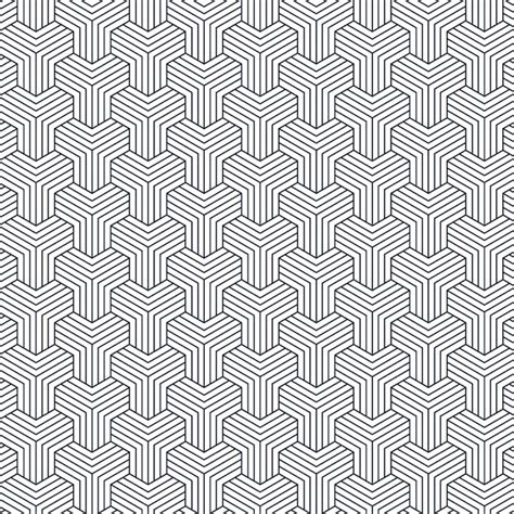 Premium Vector Linear Geometric Pattern Collection