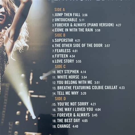 แผ่นเสียง Taylor Swift Fearless Platinum Edition 2 X Vinyl Lp