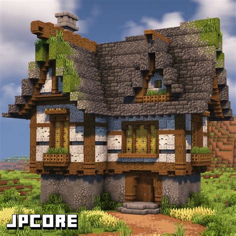 Minecraft Medieval House Minecraft Houses Easy Minecraft Houses