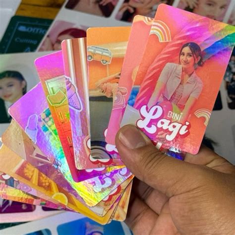 Bini Photocards Lagi Edition Holographic Shopee Philippines