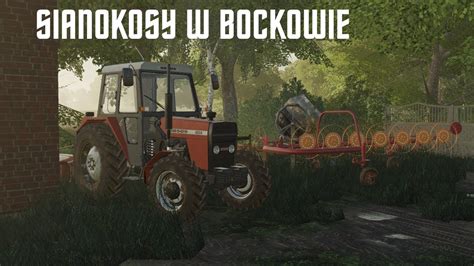 Sianokosy w Boćkowie FS19 YouTube