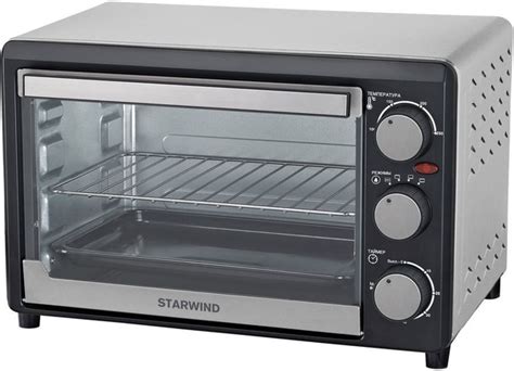 Мини-печь STARWIND SMO2044, серебристый, 18 л купить по низкой цене с ...