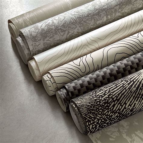 Shore Wide Width Truffle Wallpaper Harlequin By Sanderson Design