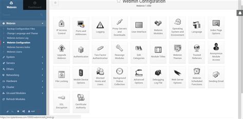 آموزش تصویری نصب و کانفیگ webmin در سنتوس XVPS
