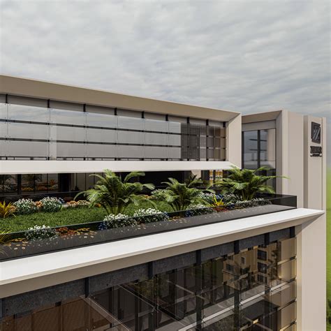 Cascading Multi Layered Facades Mariwan Bureau