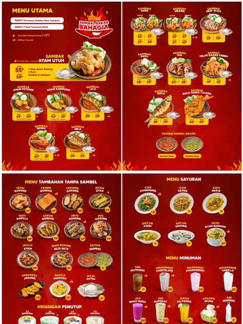 Menu Sambal Bakar Bahagia Makassar Pdf