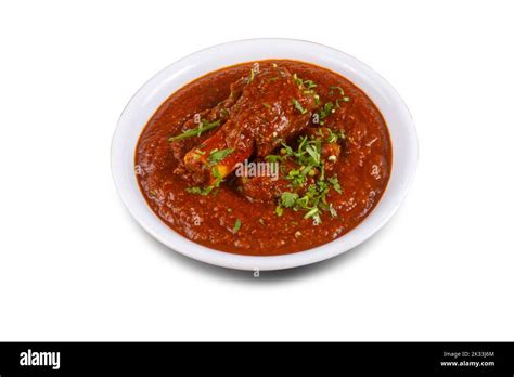 Bhuna Gosht Mutton Masala Or Indian Lamb Curry Served In A Bowl Over