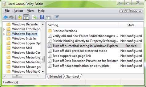 How To Disable Numerical File Name Sorting And Enable Classic Literal Sorting In Windows