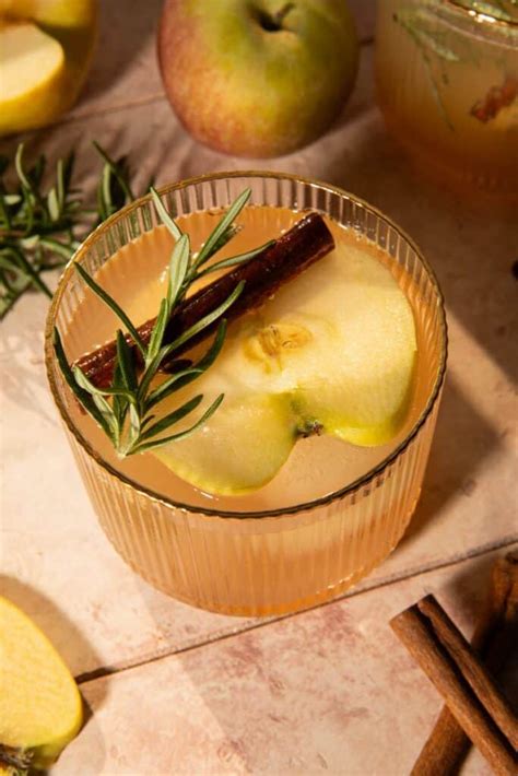 Easy Sparkling Spiced Apple Cider Mocktail Recipe Pretty Delicious Life