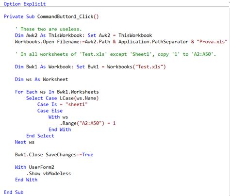 Excel Macro Execution And Userform Opening Stack Overflow