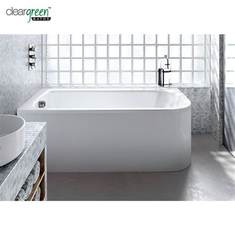 Cleargreen Viride Offset Corner Bath Premium Plumbing Bath Shower Enclosures Bath Design