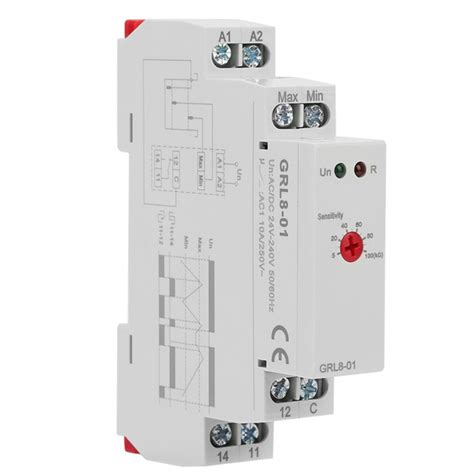 24v 240v Grl8 01 Water Level Controller Liquid Level Controller Liquid