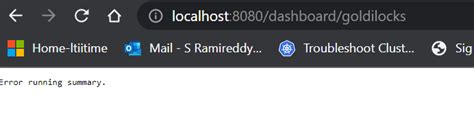 Error Running Summary · Issue 386 · Fairwindsopsgoldilocks · Github