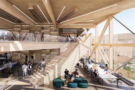 Big Designs All Wood Cubic Structure As Living Curriculum At Ku