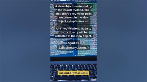 Python Functions Dictionary Part 1 Python Pythonforbeginners Pythontutorial Libianca