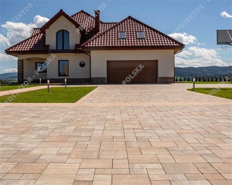 Kostka brukowa VISIO Bruk betonowa chodnik ścieżka płyt taras plac mix