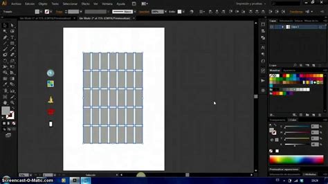 Cómo hacer una tabla en Illustrator IK4