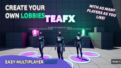 Easy Multiplayer Lobby In Blueprints Ue Marketplace